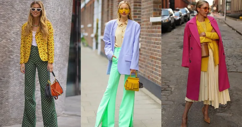 Explora la elegancia de la combinación de amarillo y rosa palo